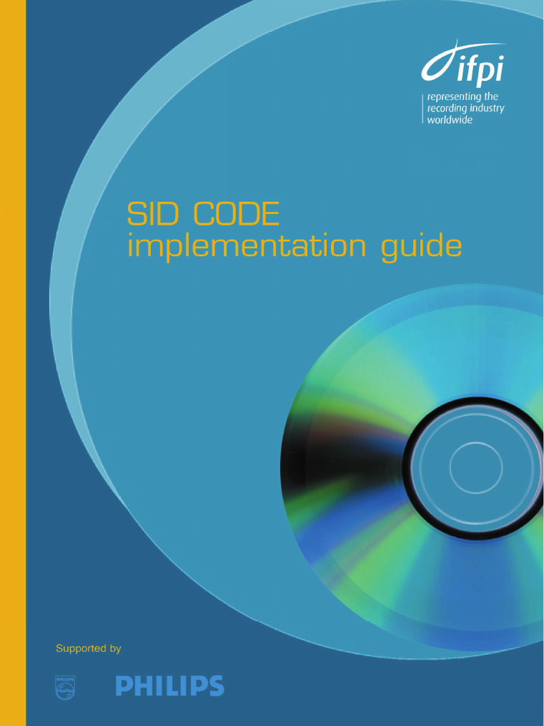Sid Code Implementation Guide | PDF | Compact Disc | Dvd