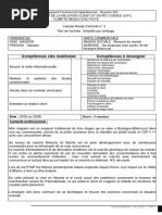 BTS MCO 2024 - Compte-Rendu D'activite - ADOC E42 - Annexe 9 | PDF