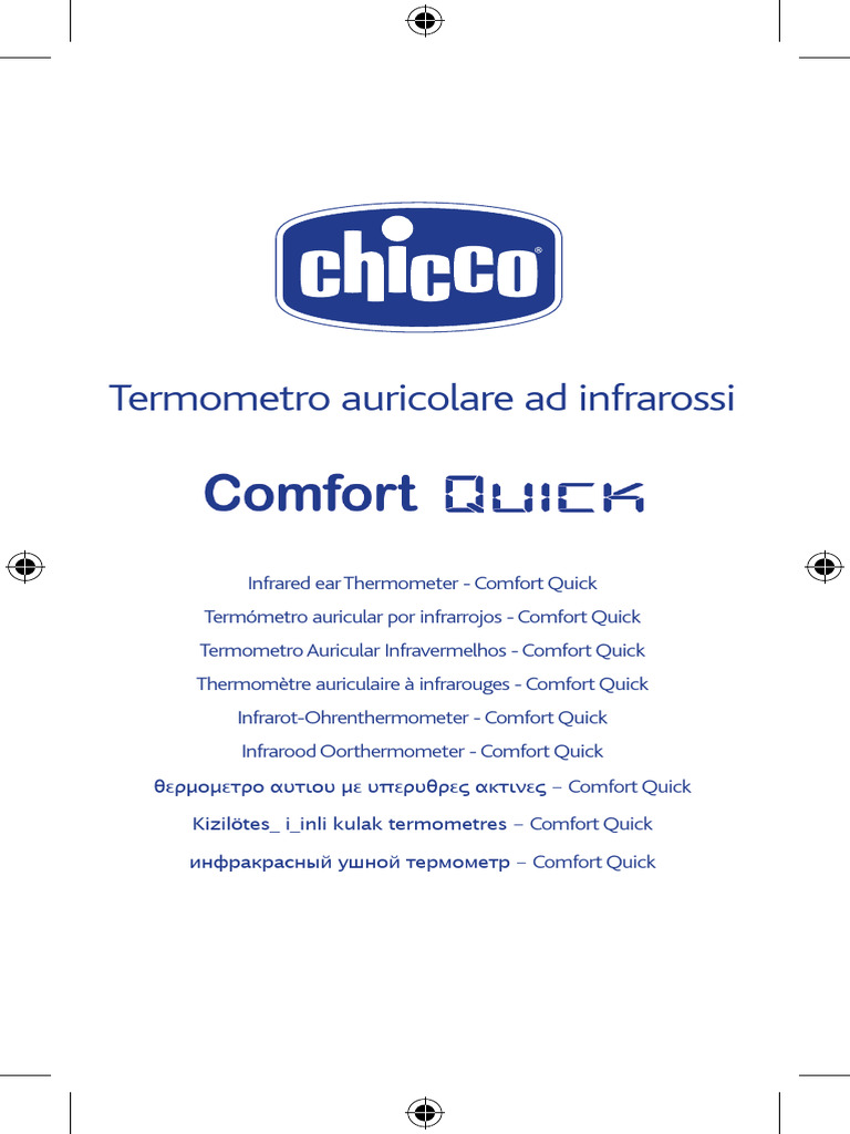 Chicco Comfort Quick Thermometer | PDF