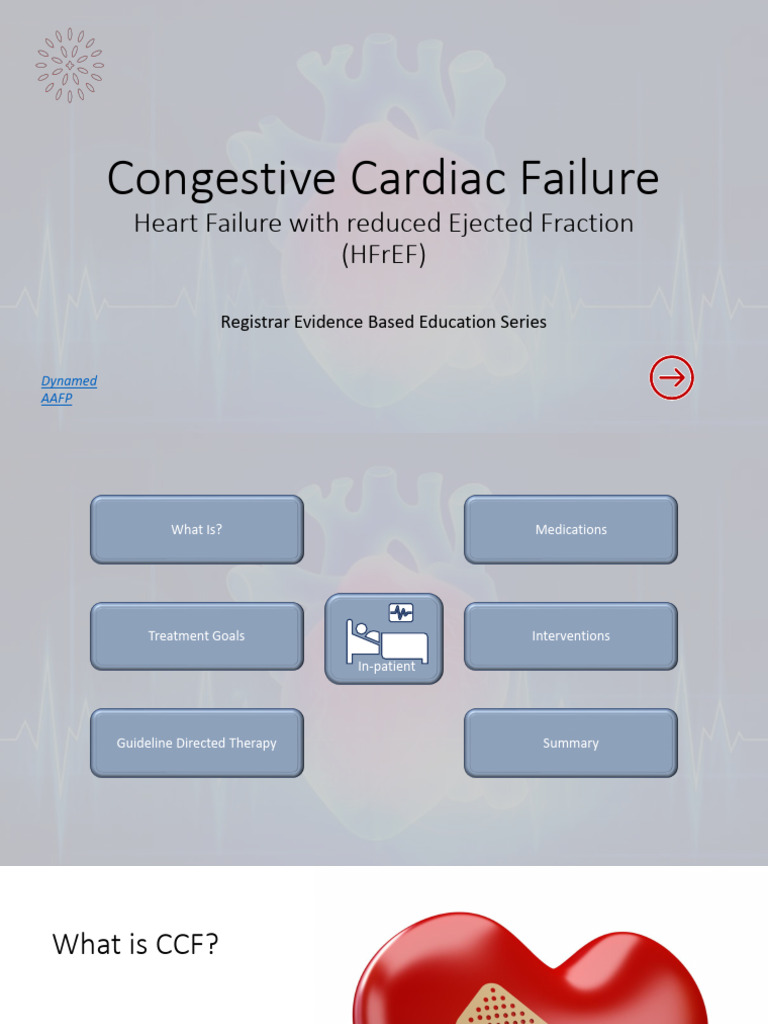 Congestive Cardiac Failure | PDF | Heart Failure | Heart