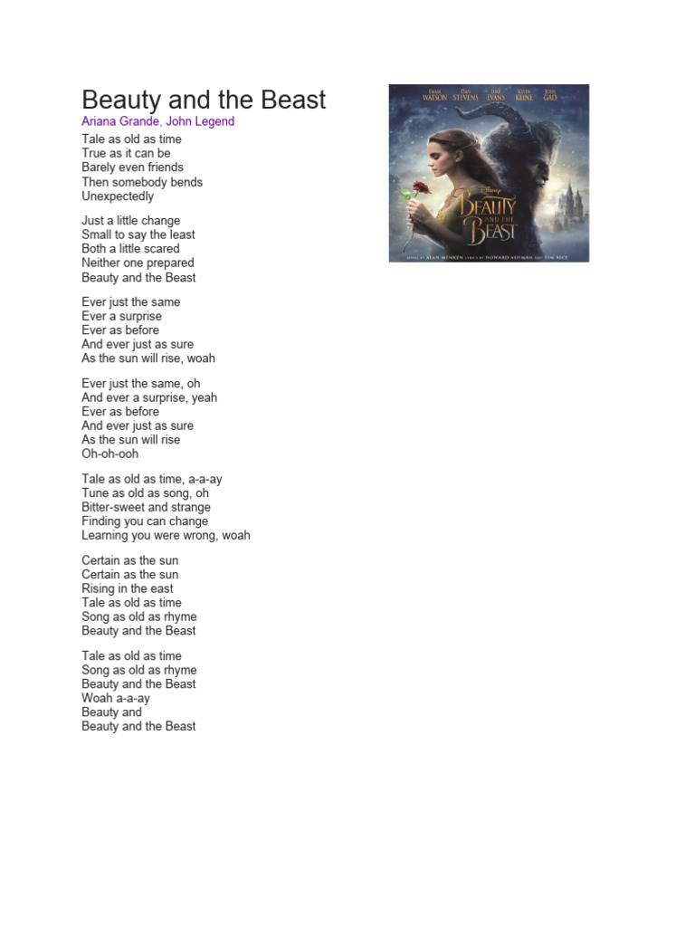 Beauty and The Beast | PDF