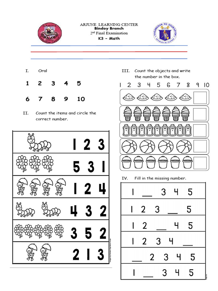 K3 math 2nd final math | PDF