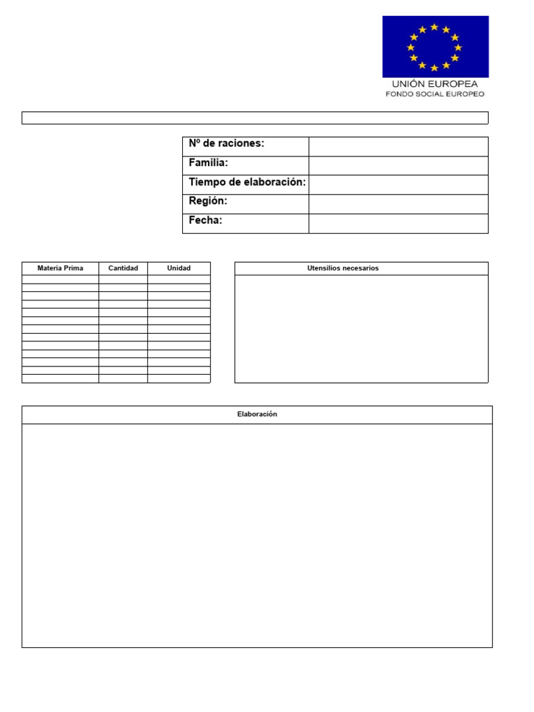 #Plantilla Ficha Técnica | PDF