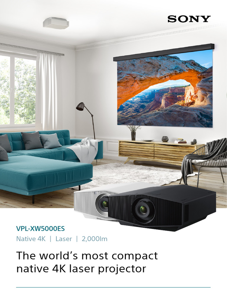 VPL-XW5000ES Datasheet | PDF | Video | Film And Video Technology