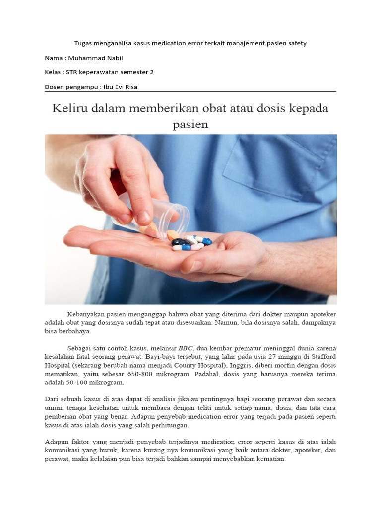 MPS-medication Error | PDF