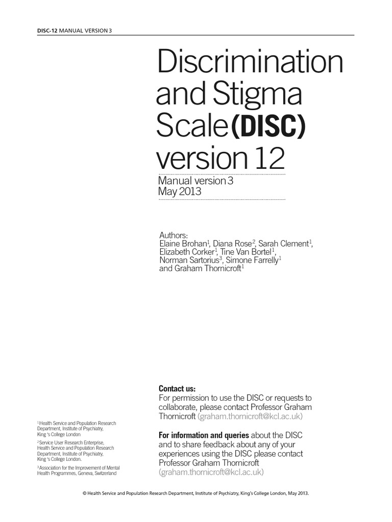 2 DISC12 Manualversion 3 MAY2013 | PDF