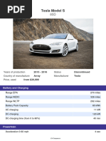 Tesla Model Lineup Brochure | PDF