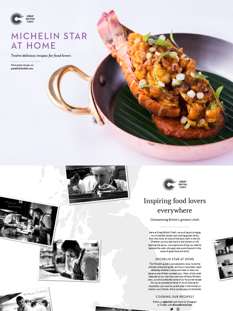 Michelin Star Recipes for Home Chefs | PDF | Pesto | Sauce