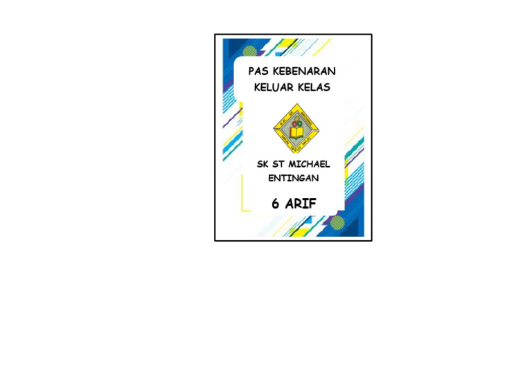 Pas Keluar Kelas | PDF