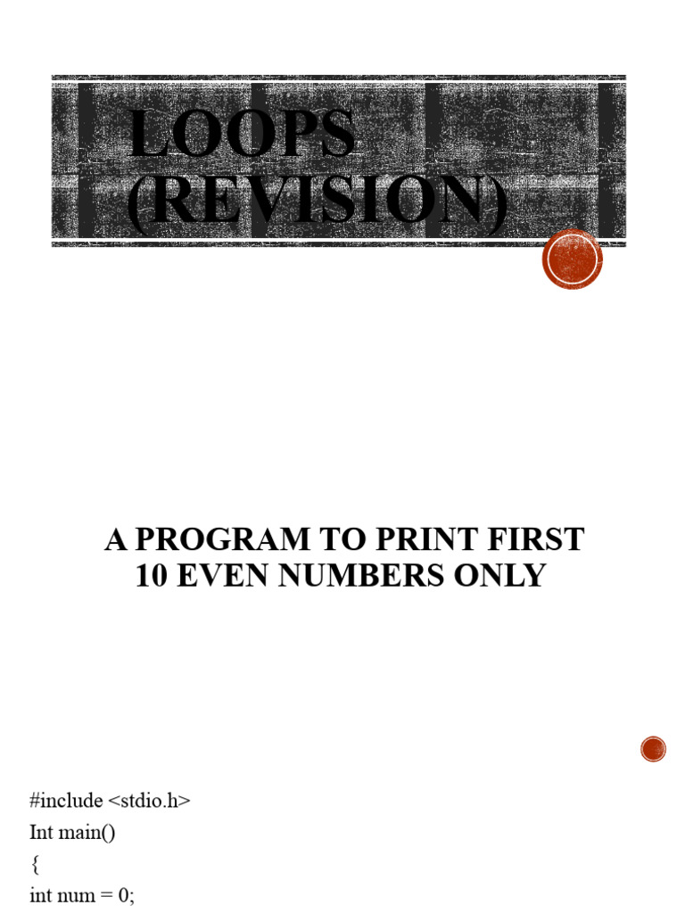 Loops | PDF | Software Engineering | Computer Programming Loops | PDF | Software Engineering | Computer Programming