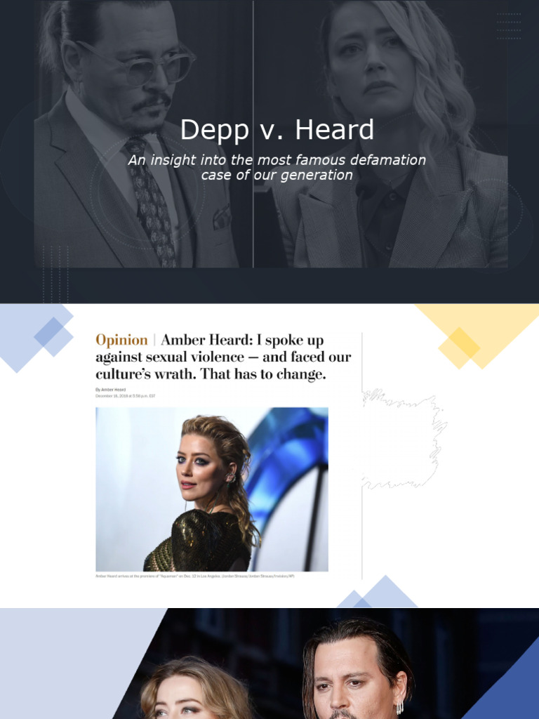 Depp V Heard Talk | PDF | Common Law | Criminal Law