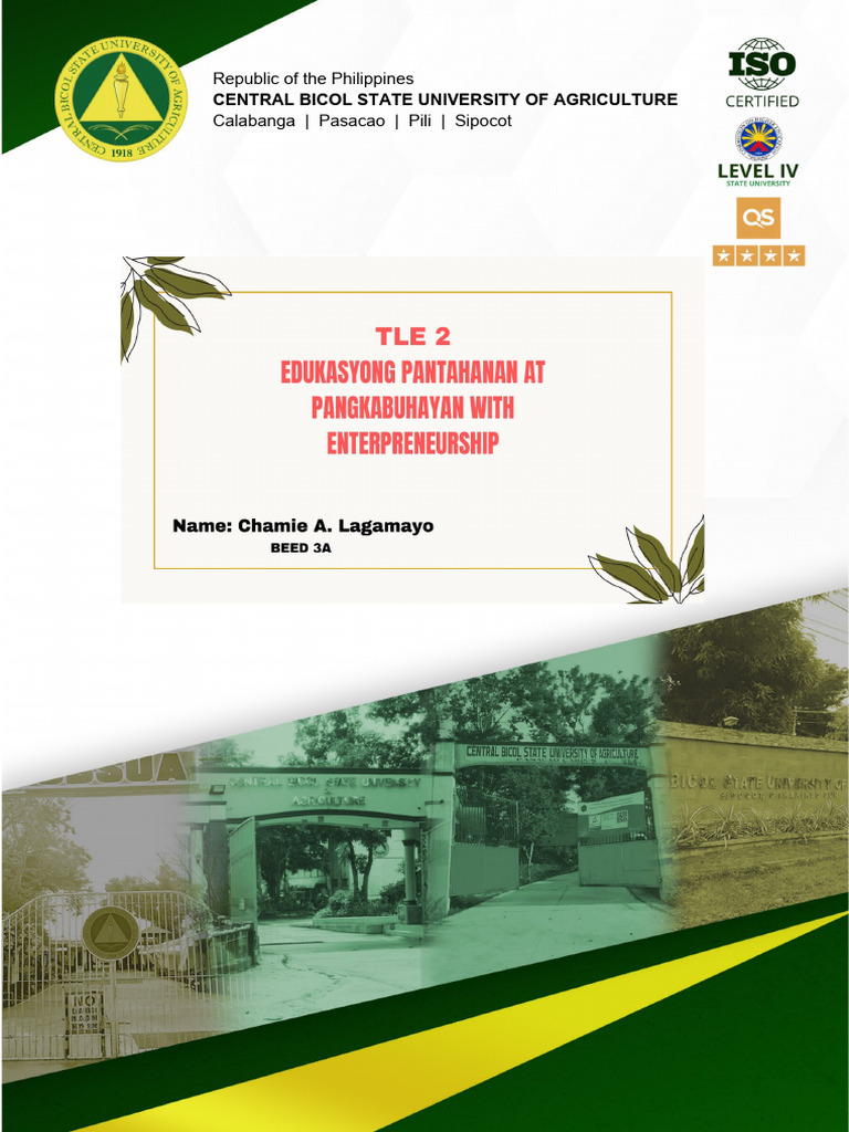 Written Output CBSUA Template | PDF