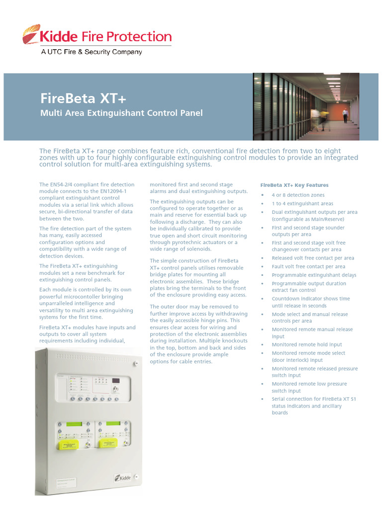 6582 1 Firebeta XT Plus Data Sheet | PDF