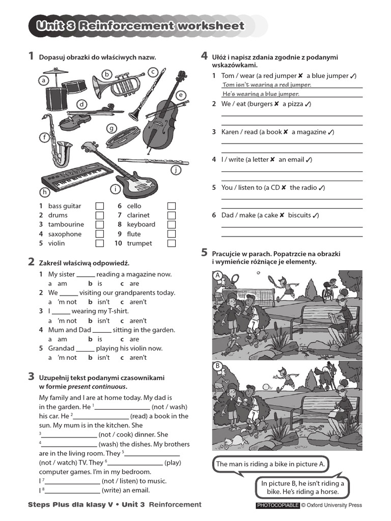 Steps Plus Dla Klasy V Reinforce&Ext3 | PDF