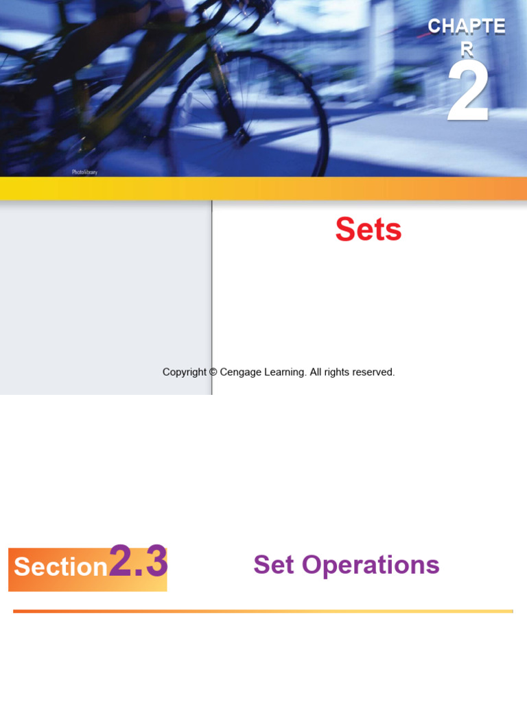 Chap 3 Set Operations 2 Pdf