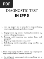 EPP 5 Summative Test | PDF