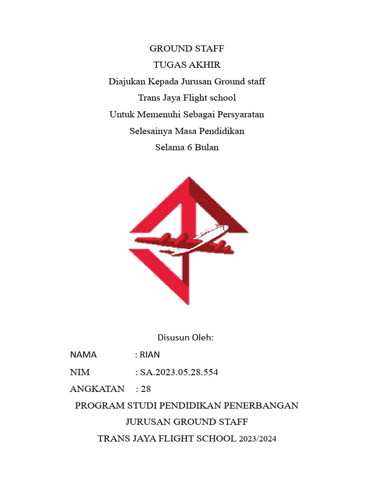 RIAN (Laporan Tugas Akhir) | PDF