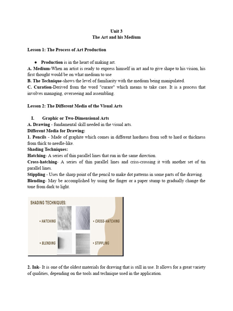 Unit 3 Art Appre | PDF | Pastel | Drawing