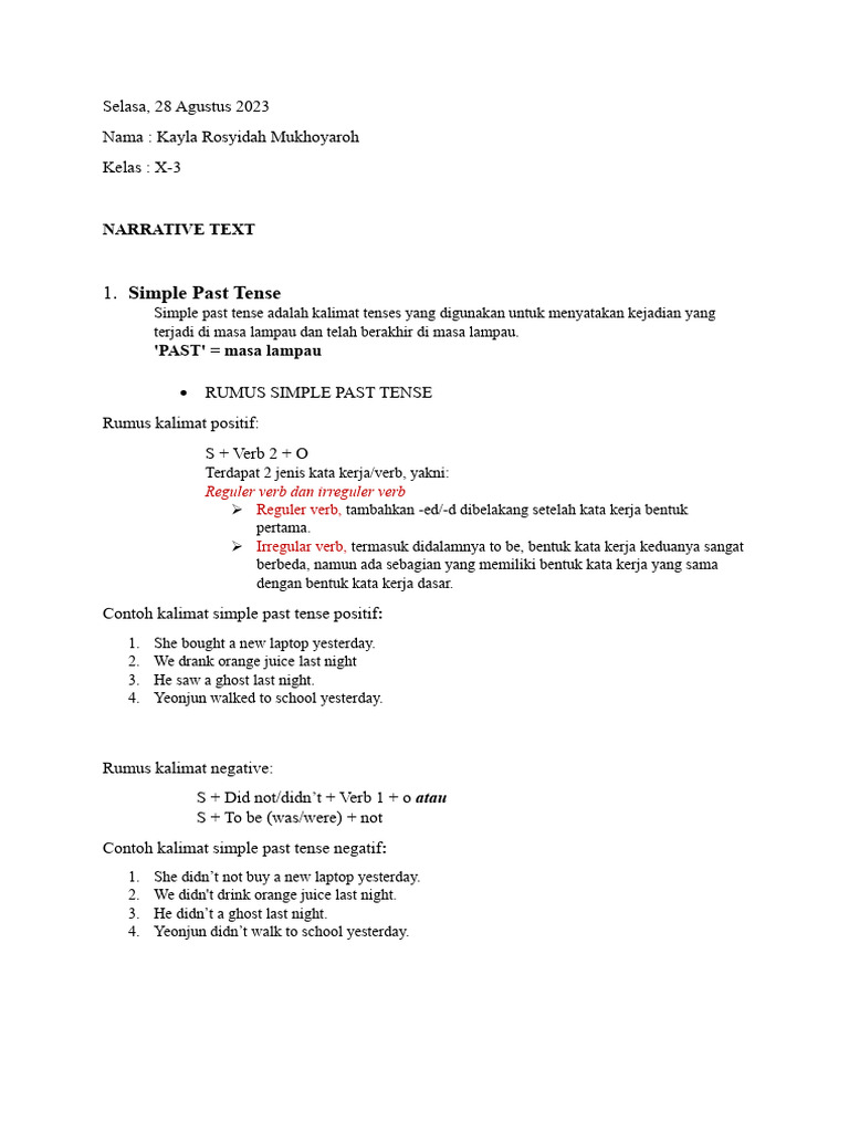 Tugas | PDF | Grammar | Linguistics