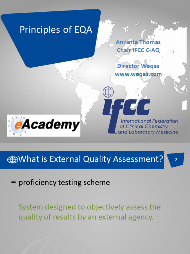 EQAS | Download Free PDF | Medical Laboratory | Health Care
