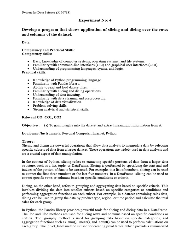 PDS Exp 4 To 6 PDF Data Computing