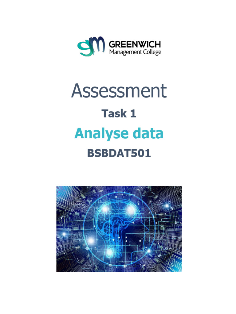 BSBDAT501 Assessment Overview | PDF | Data Analysis | Analysis