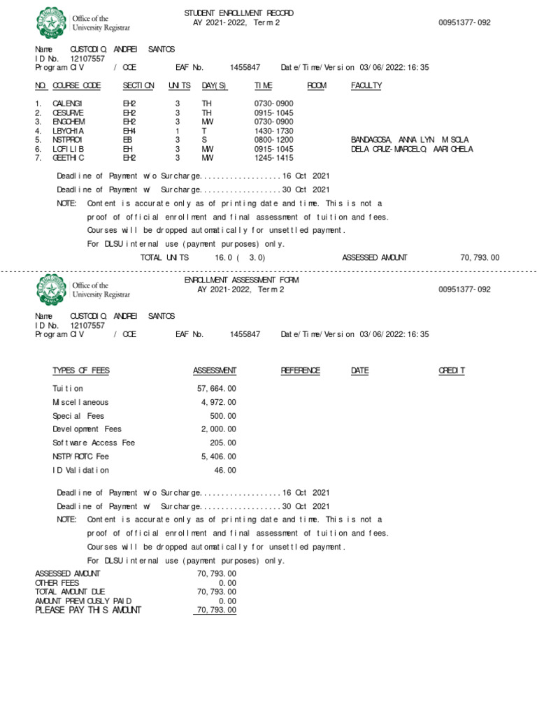 Please Pay This Amount | Download Free PDF | Fee | Payments