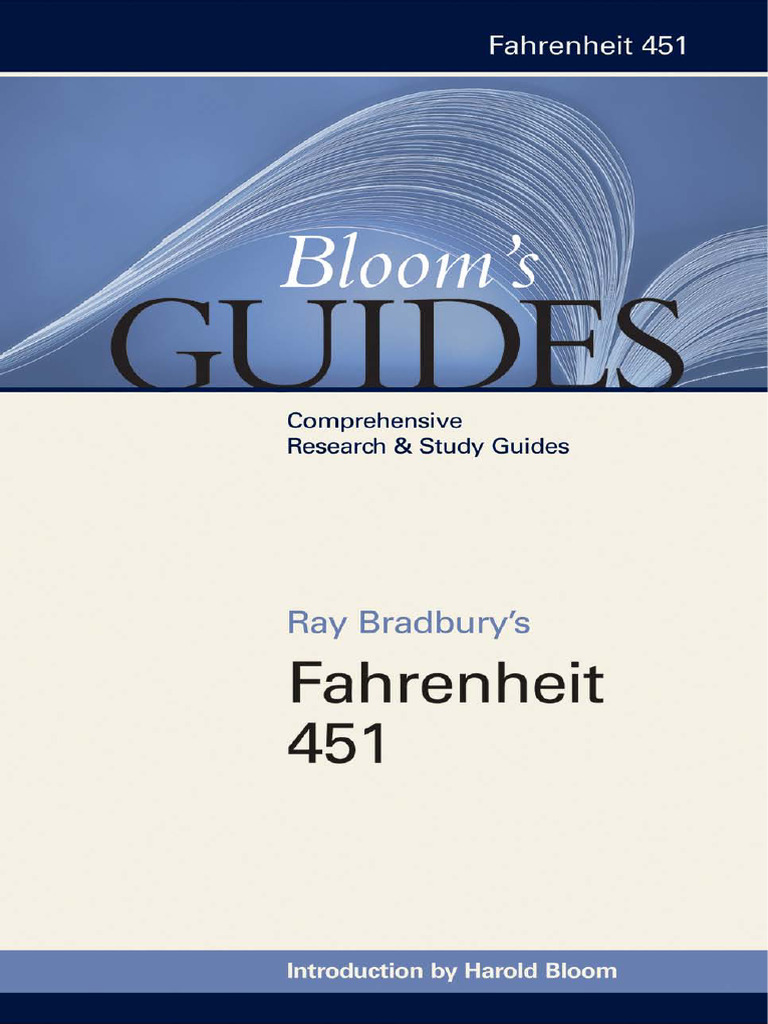 Harold Bloom - Ray Bradbury's Fahrenheit 451 (Bloom's Guides) (2006) | PDF