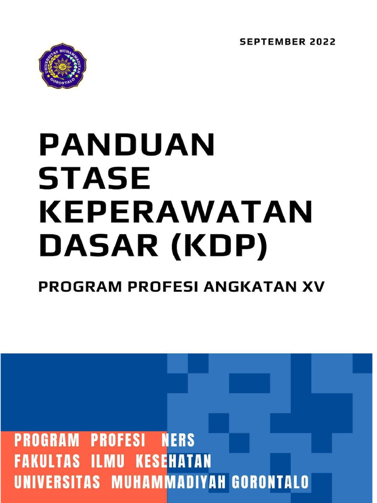Panduan Stase Keperawatan Dasar (Ners XV) | PDF