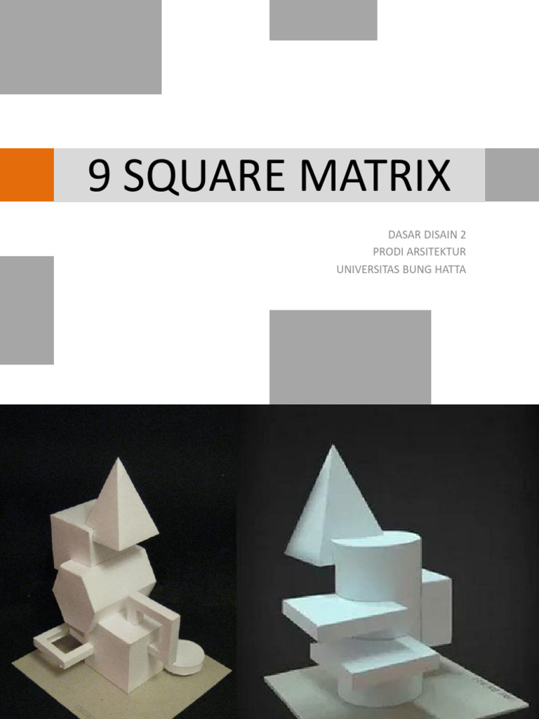 9 Square Matrix 2021 | PDF