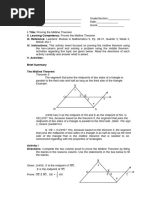 Math 9 Module For 3rd Quarter | PDF | Rectangle | Perpendicular