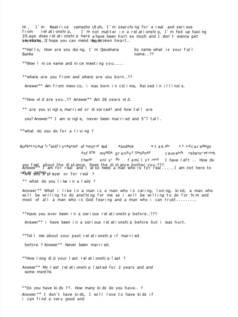 Dating Full Format | PDF