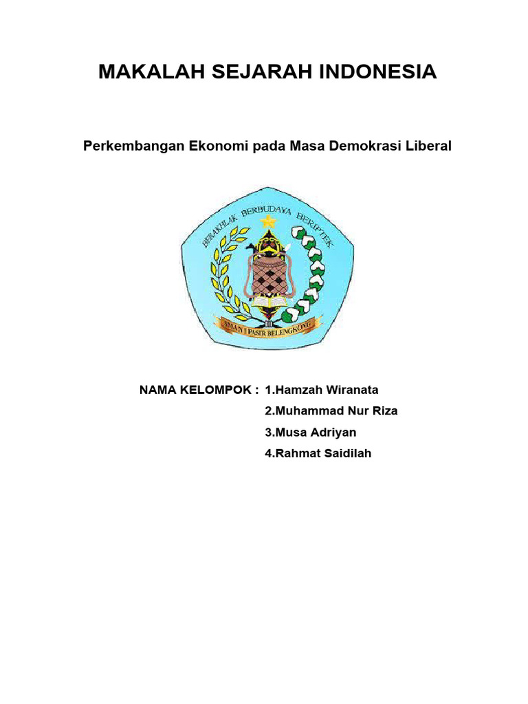 Makalah Sejarah Indonesia 2.0 | PDF