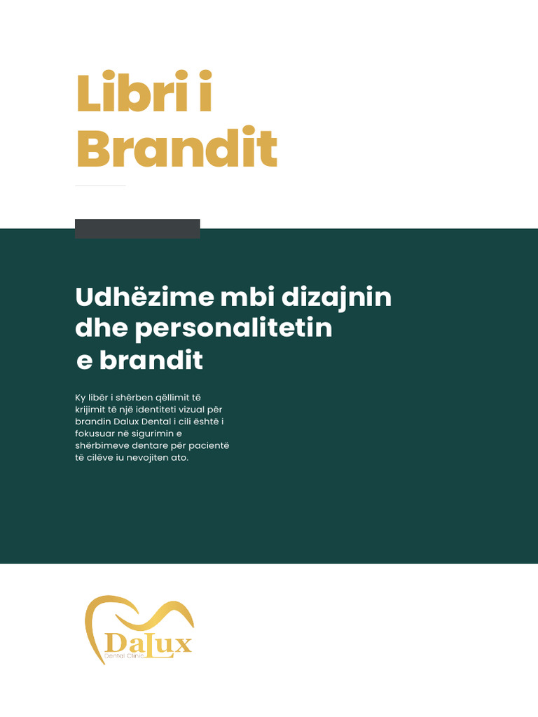 Brand Book Template Pdf