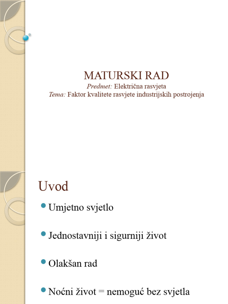 Maturski Rad | PDF