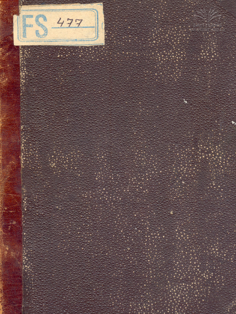 Bunebis Kari 1868 | PDF