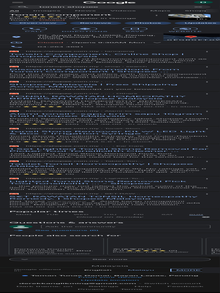 Tonsin Shopee - Google Search | PDF