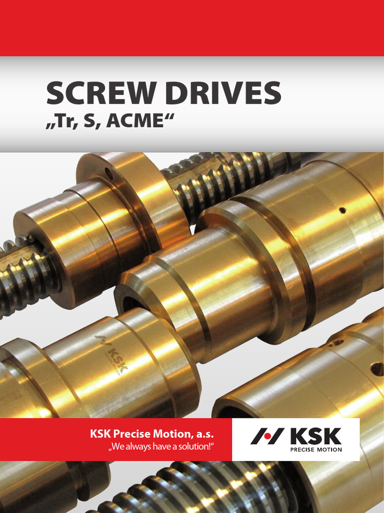 Screw Drives EN | PDF