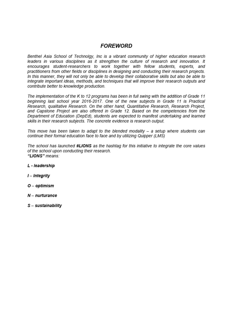 Research PT Manual and Odl Scheme | PDF | Theory | Survey Methodology