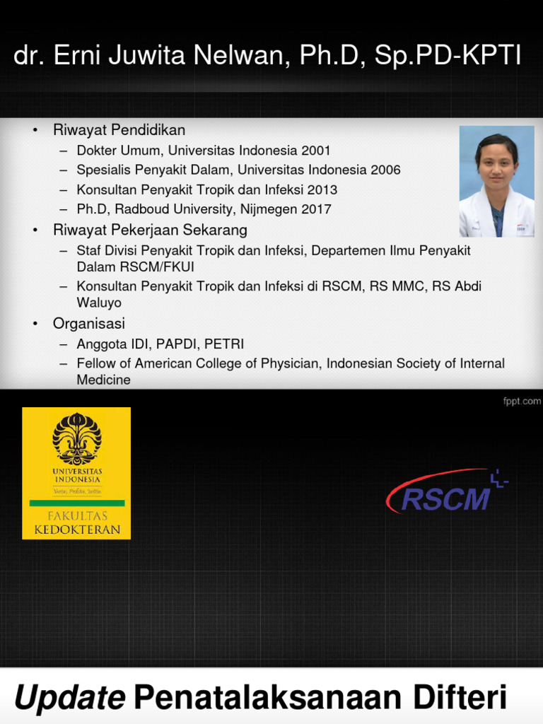Difteri PDUI Revisi | PDF