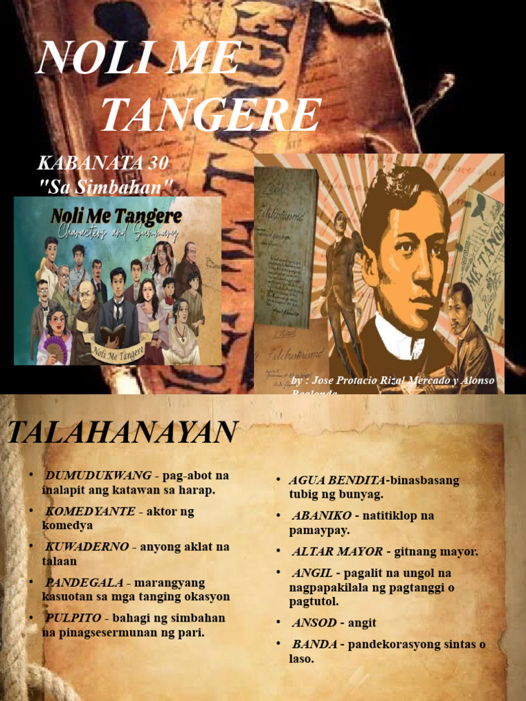 Noli Me Tangere-wps Office | PDF
