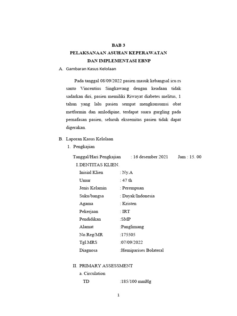 Bab 3 Askep | PDF