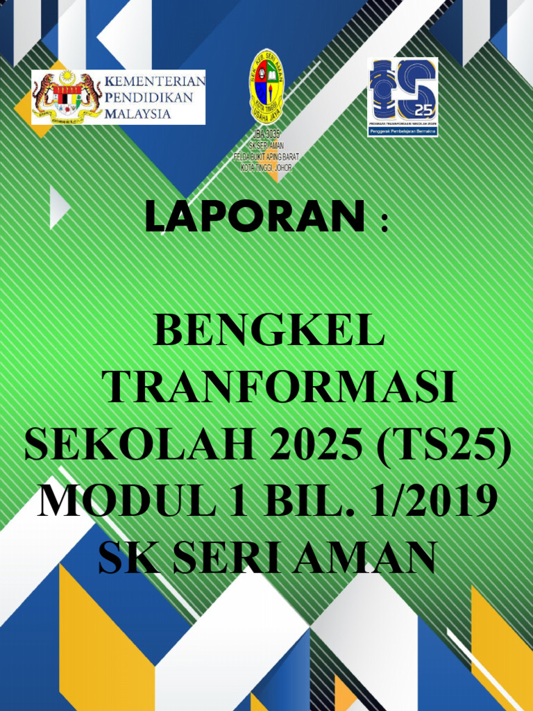 Cover Laporan BENGKEL TS25 | PDF