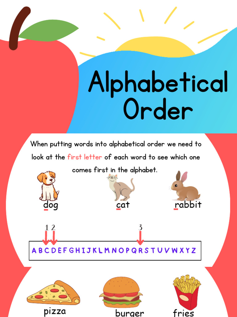 Alphabetical Order | PDF | Latin Alphabet | Collation