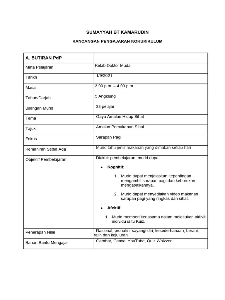 RPH KOKO - Copy (AutoRecovered) | PDF