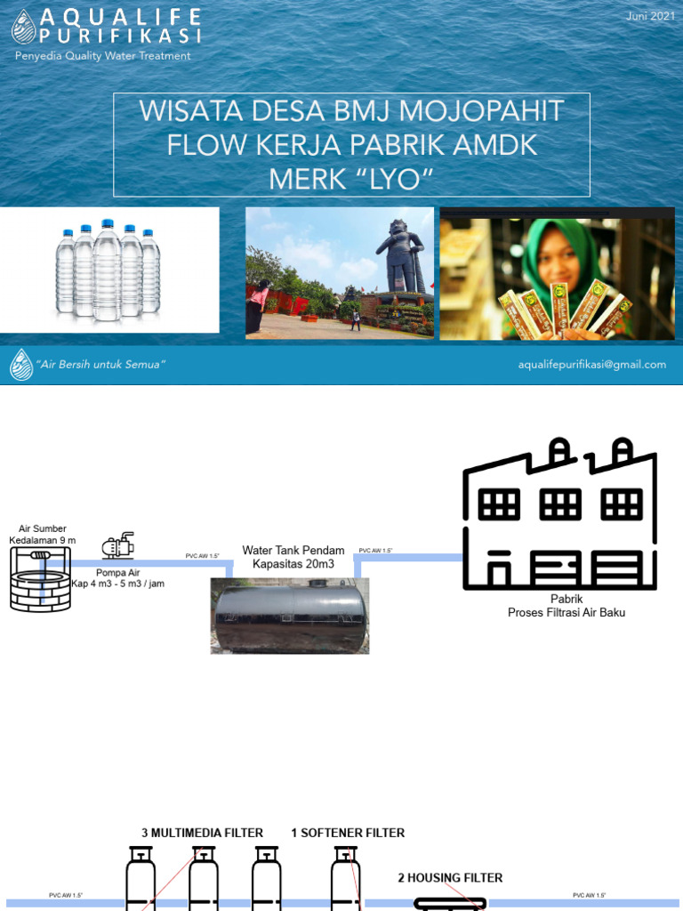 Flow Kerja Amdk Air Mineral Lyo | PDF