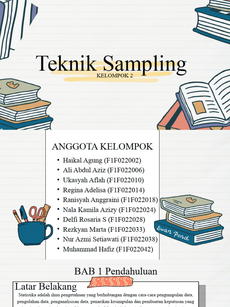Teknik Sampling Kel 2 | PDF