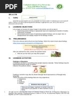 A Detailed Lesson Plan in Grade 2 (Physical Education) | PDF | Learning ...