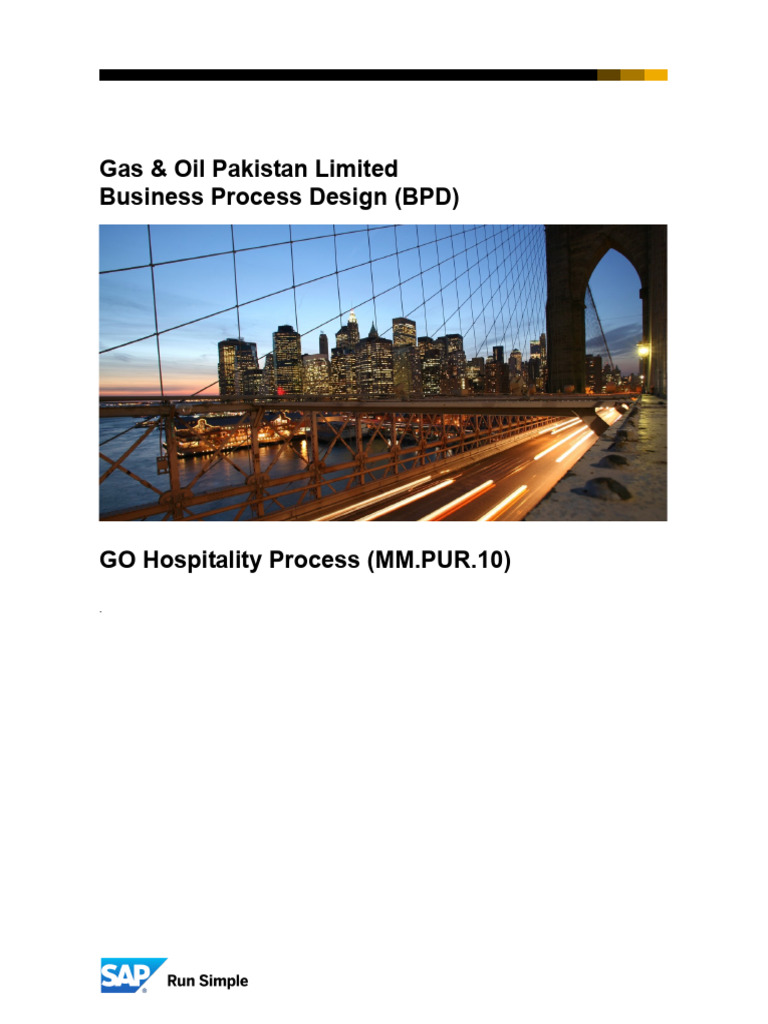 10.0 OMP - A23 GO Fuel Hospitality MM SD Process | PDF