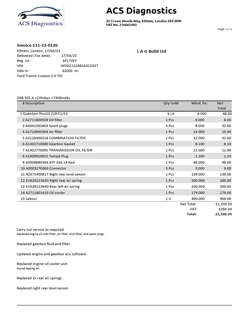 Invoice - 111-23-0126 | PDF